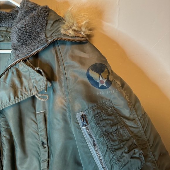 Jackets & Coats | Vintage 5s 60s Us Air Force N3b Parka Aviation Flight ...
